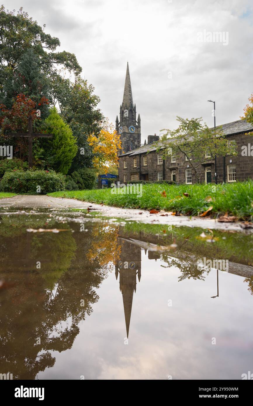 St Mary's Church, Burley in Wharfedale, Ilkley, West Yorkshire, England ...