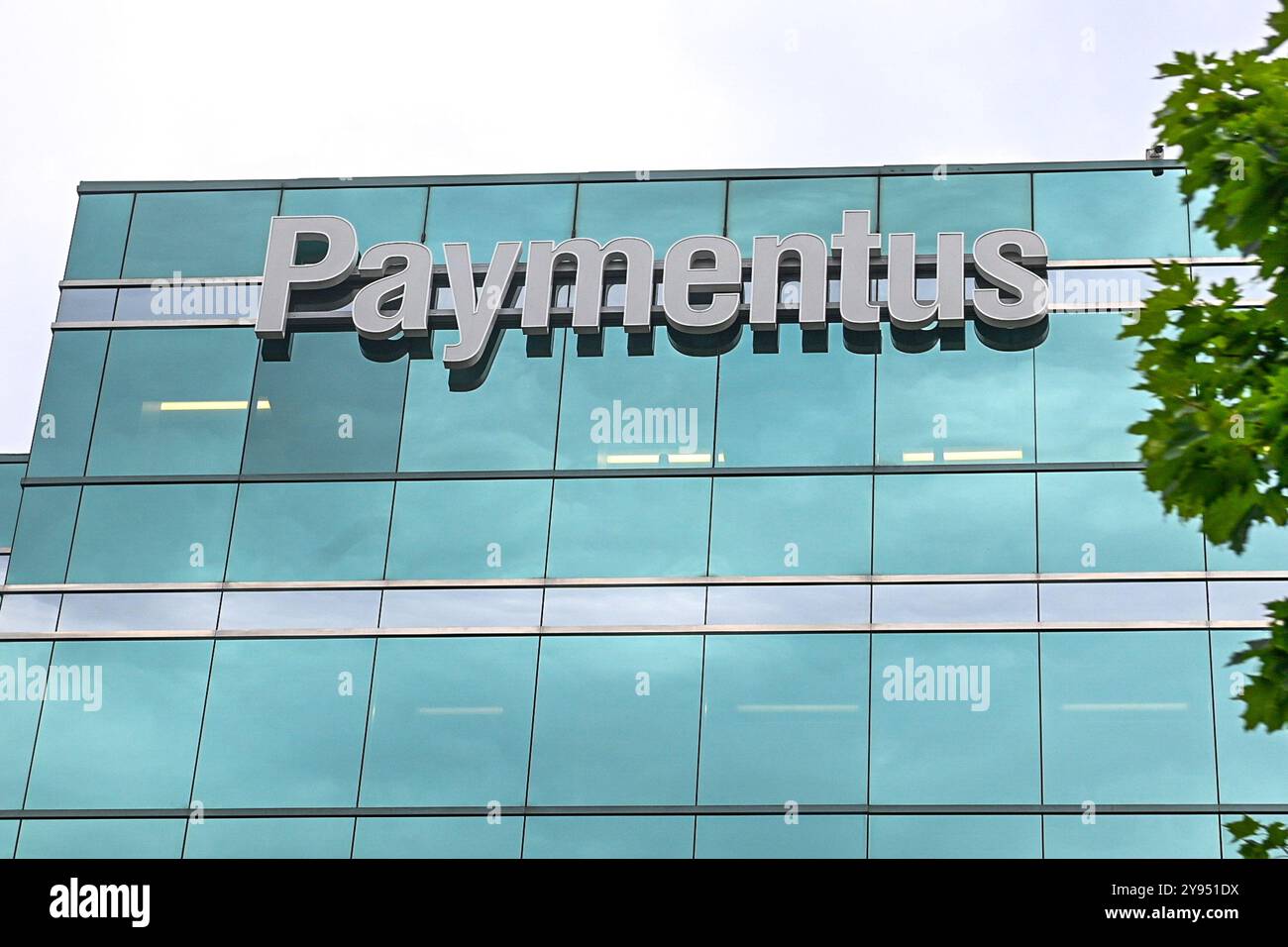 Toronto, ON, Canada – June 20, 2024: View at the Paymentus Fintech IT ...