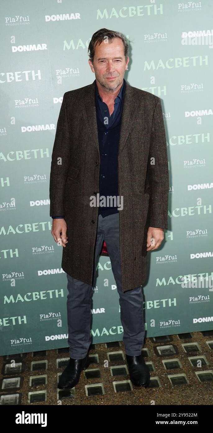James Purefoy attends the West End opening night of Macbeth at the ...
