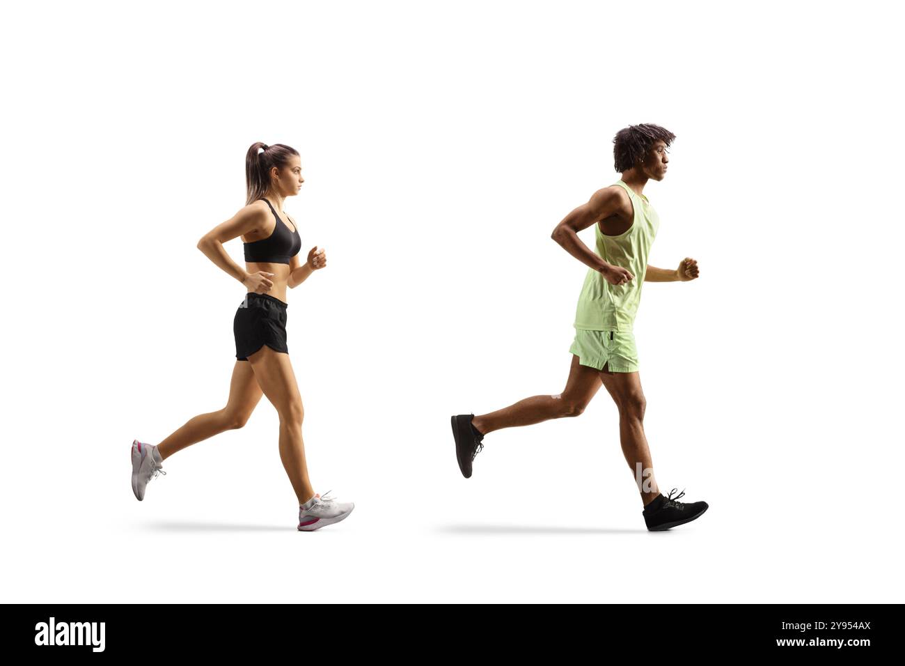 American sprinter Cut Out Stock Images & Pictures - Alamy