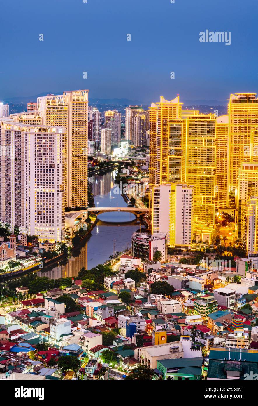 Manila,Luzon,The Philippines-May 19 2023: Strip lights covering the ...
