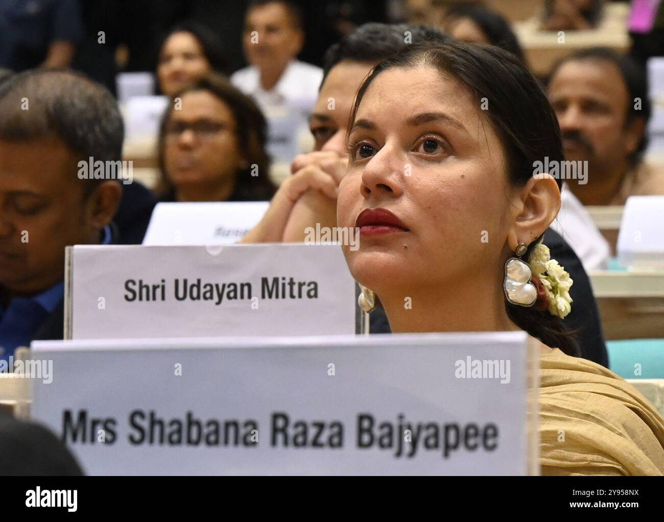 New Delhi, India. 08th Oct, 2024. NEW DELHI, INDIA - OCTOBER 8: Indian former actress and film ...