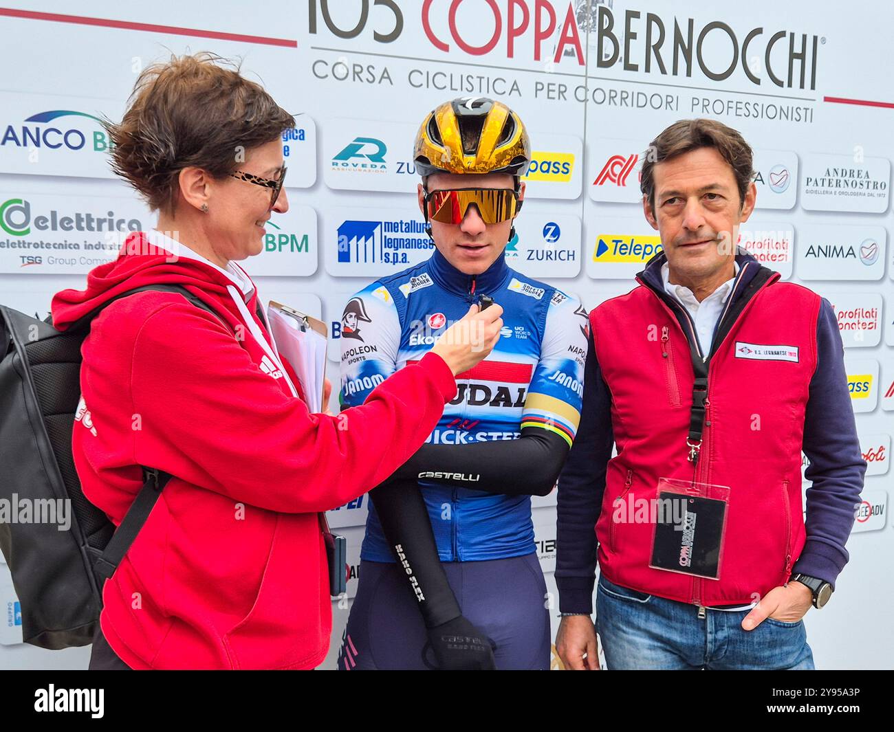 Italy, Legnano, Coppa Bernocchi 2024, Interview with Olympic Champion ...