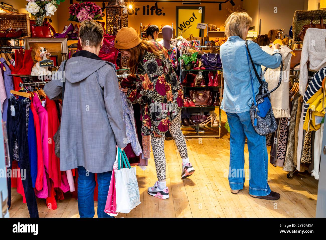 Women browse hi-res stock photography and images - Alamy