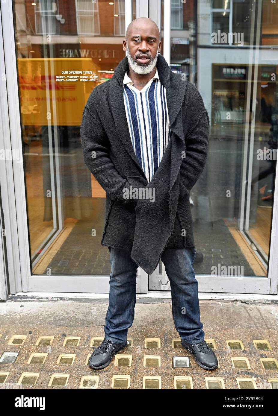 LONDON, UK. 8th Oct, 2024. Fredi Nwaka is a British film director ...