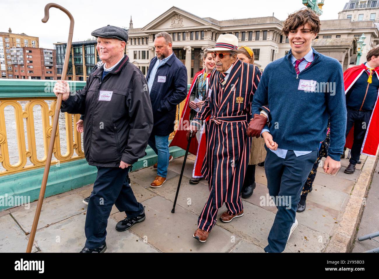 People In Costume Take Part In A Traditional Sheep Drive Across ...