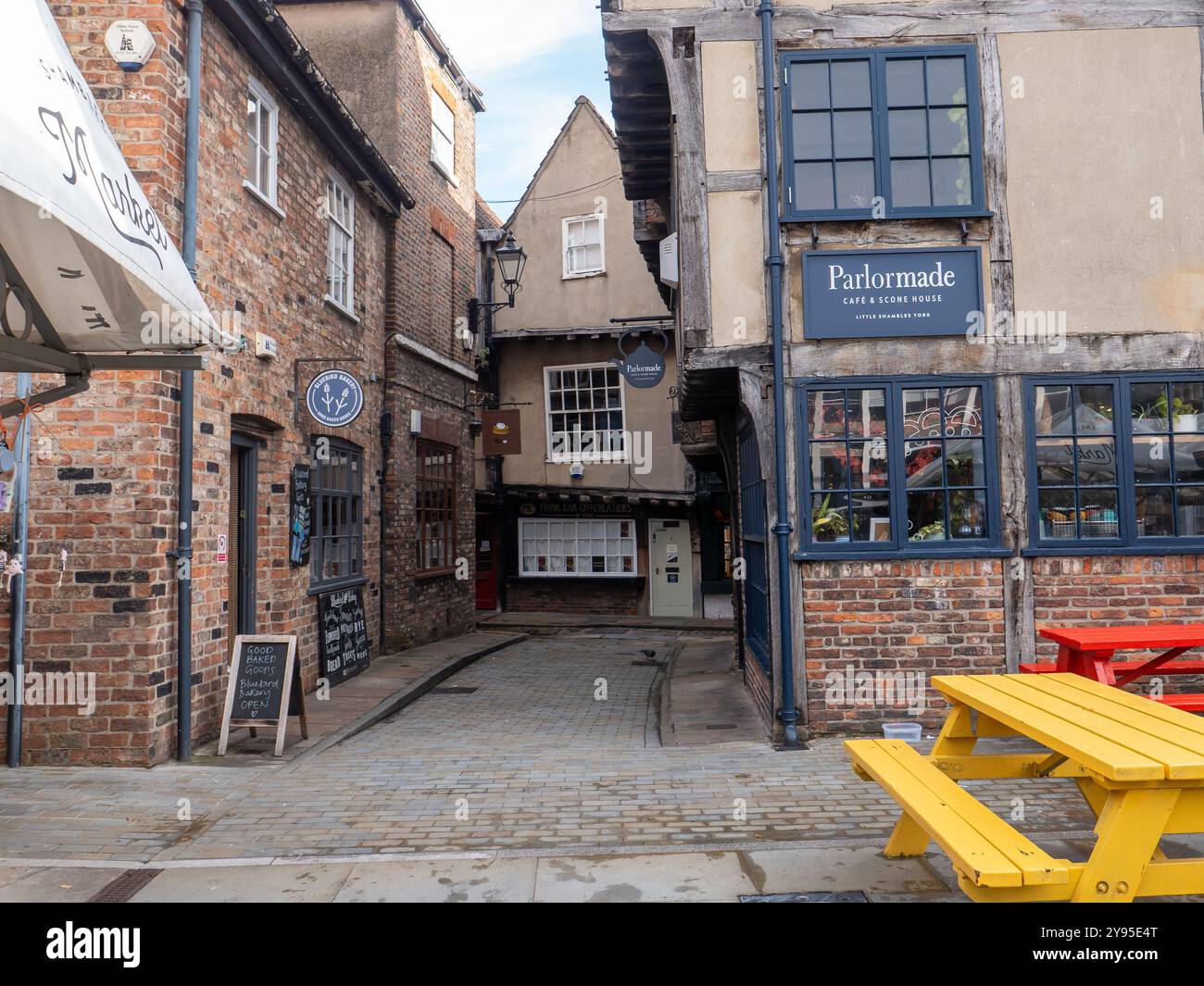 The Little Shambles in the city of York Stock Photo - Alamy