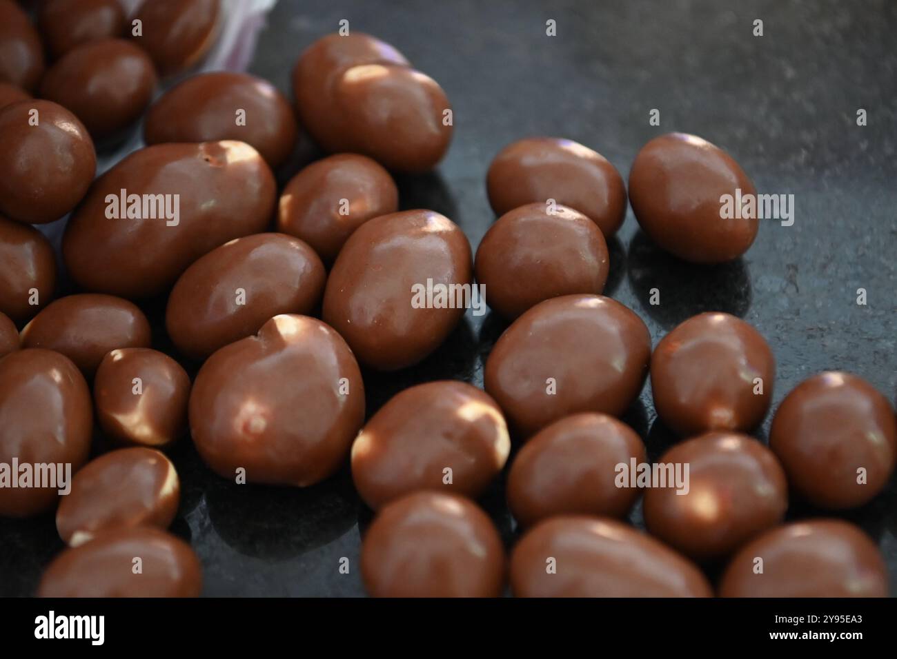 Delicious Chocolate Nuts 14 Stock Photo - Alamy