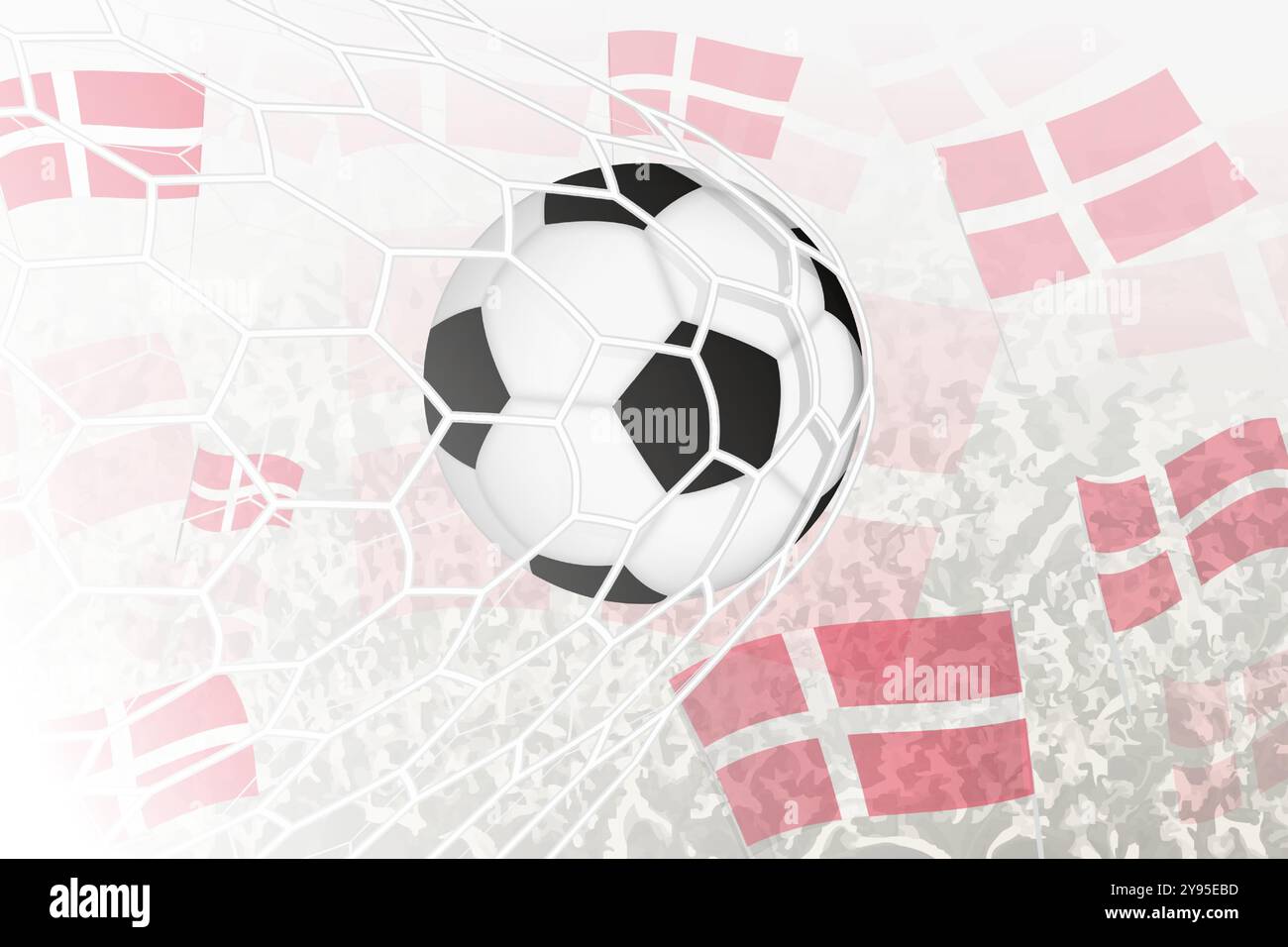 Danish national team score goal Stock Vector Images - Alamy