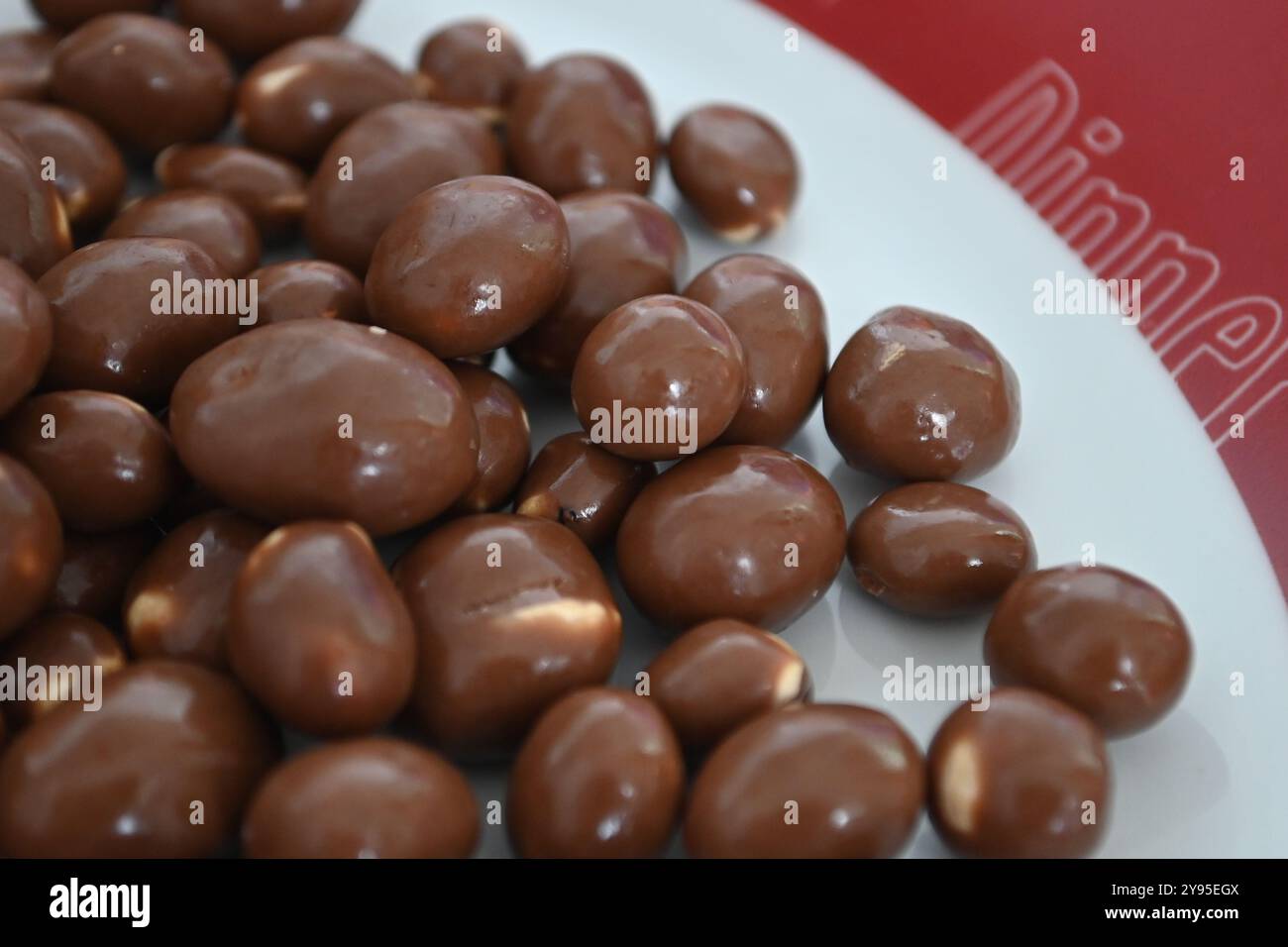 Tiny Chocolate Nuts 18 Stock Photo - Alamy