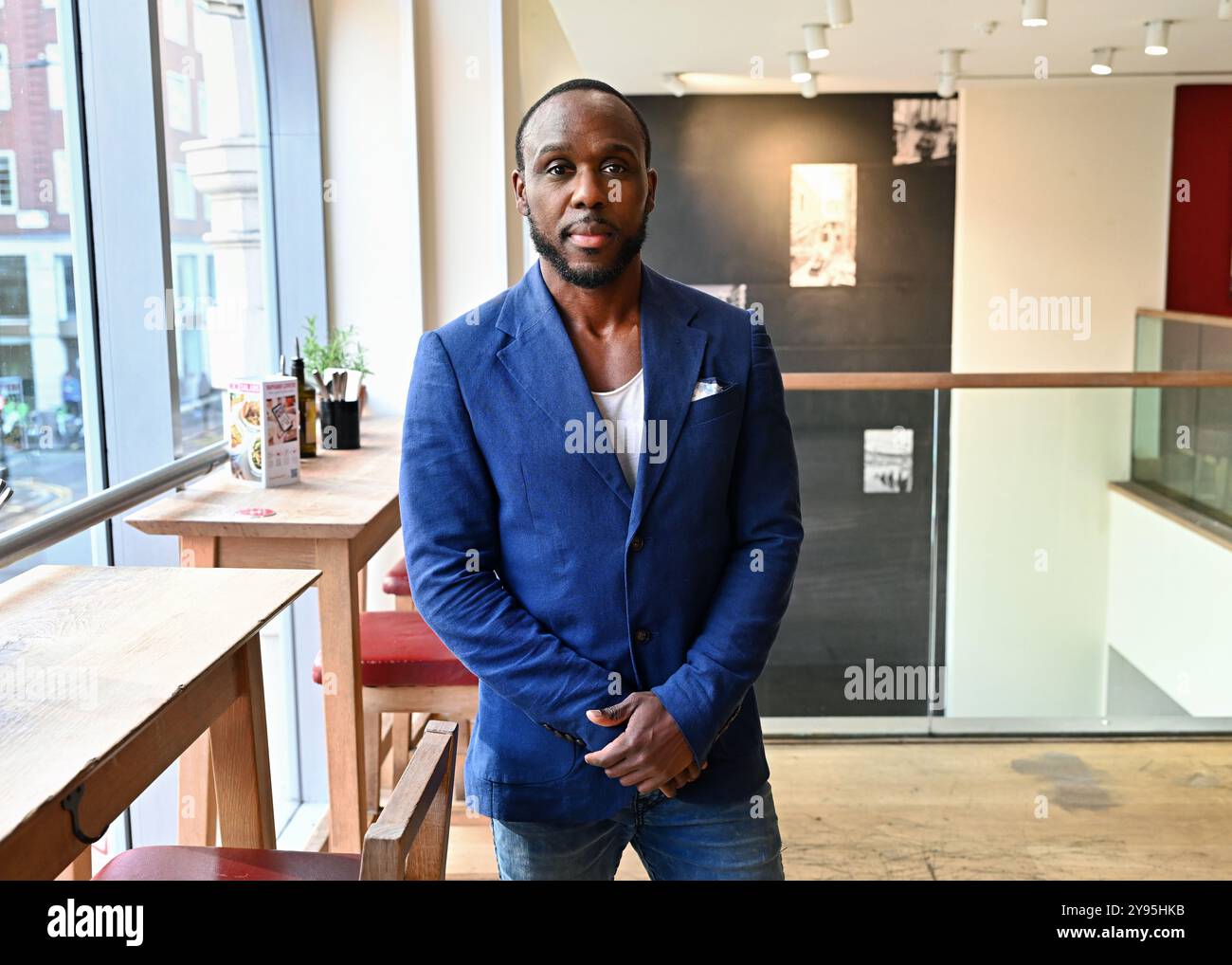 LONDON, UK. 8th Oct, 2024. Mo George is a British actor attends the ...