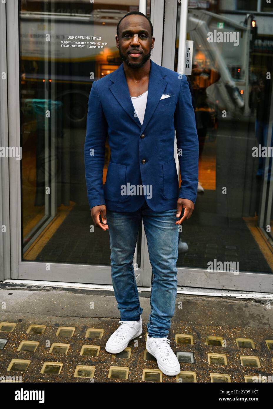 LONDON, UK. 8th Oct, 2024. Mo George is a British actor attends the ...