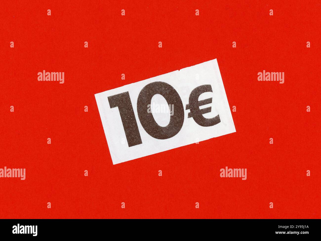 Euro price tag label hi-res stock photography and images - Alamy