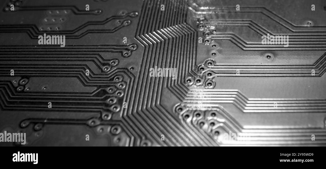 Circuit board background. Electronic circuit board texture. Computer ...