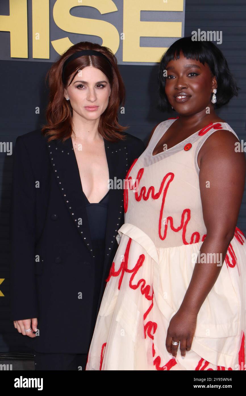 Aya Cash, Lolly Adefope 10/01/2024 The Los Angeles Red Carpet Premiere of HBO Original Comedy ...
