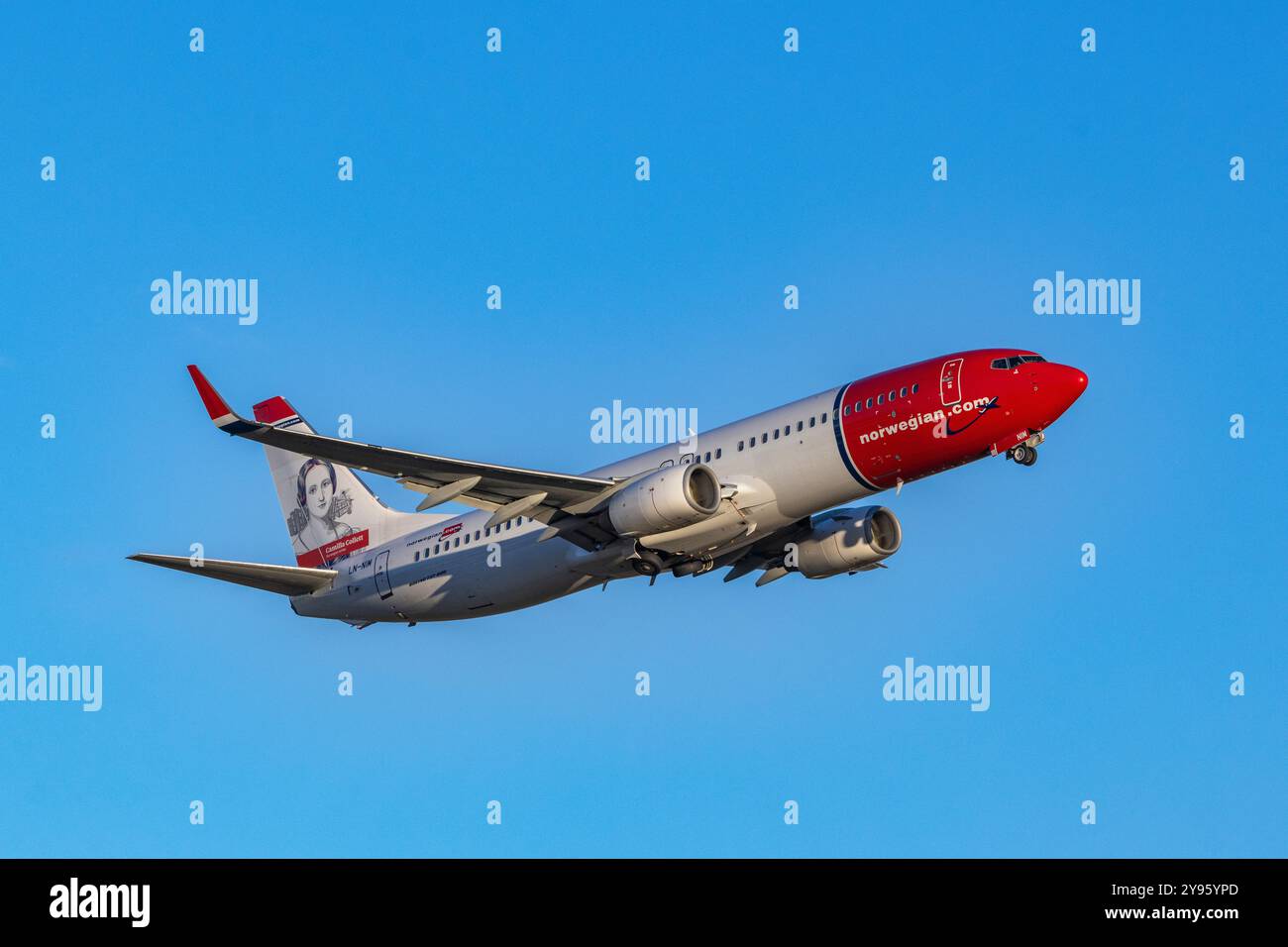 Norwegian airlines 737 max hi-res stock photography and images - Alamy