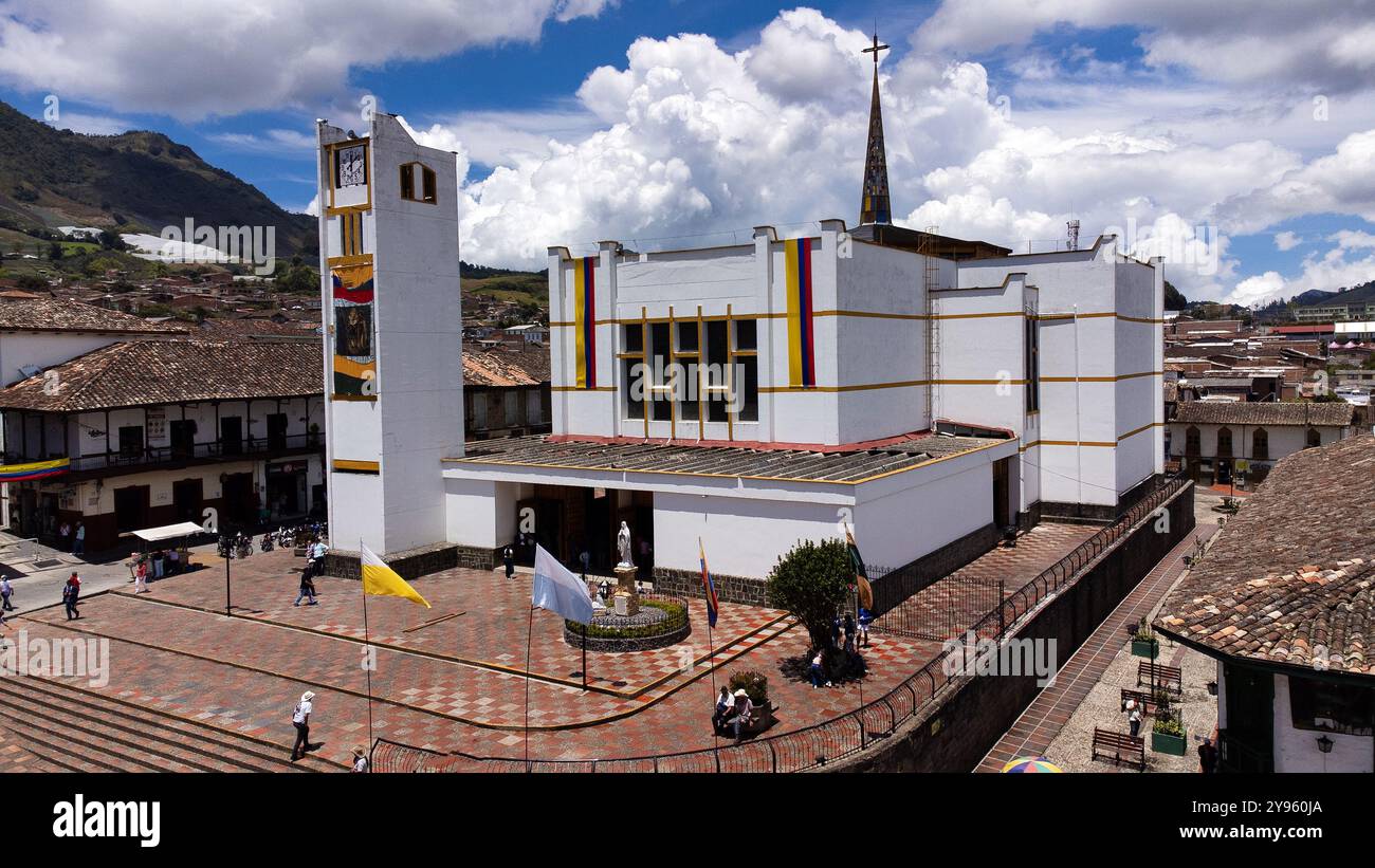 Sonson, Antioquia - Colombia. October 5, 2024. Cathedral of Our Lady of ...
