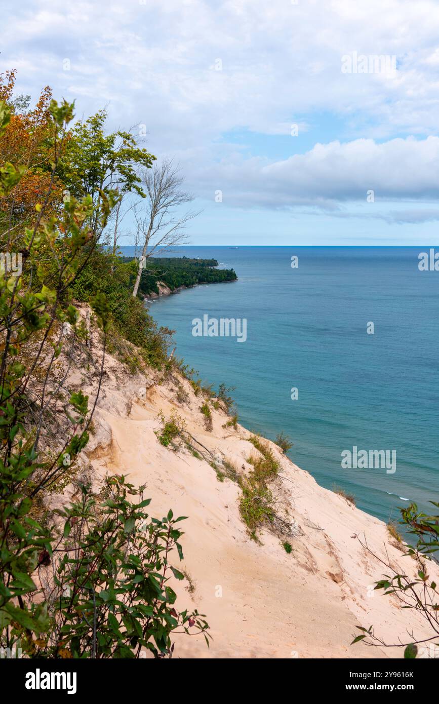 Photograph of Pictured Rocks National Lakeshore, captured on an August ...