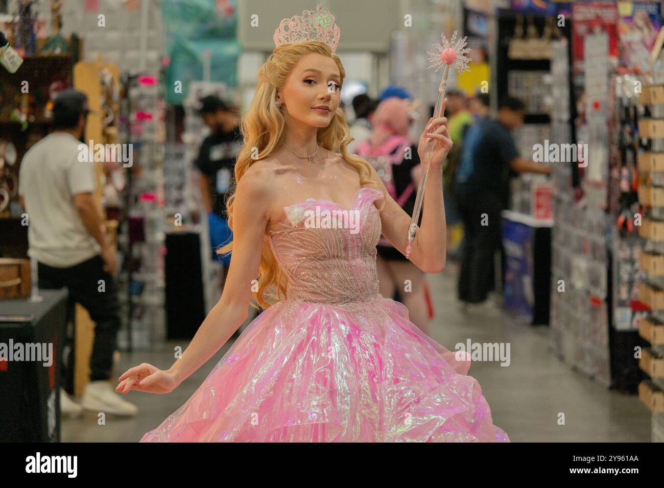 Comic Con 2024 in Los Angeles convention center in California Stock ...