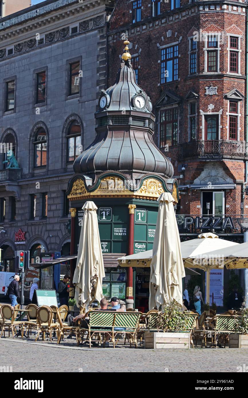 Traditional Kiosk, Copenhagen Stock Photo - Alamy