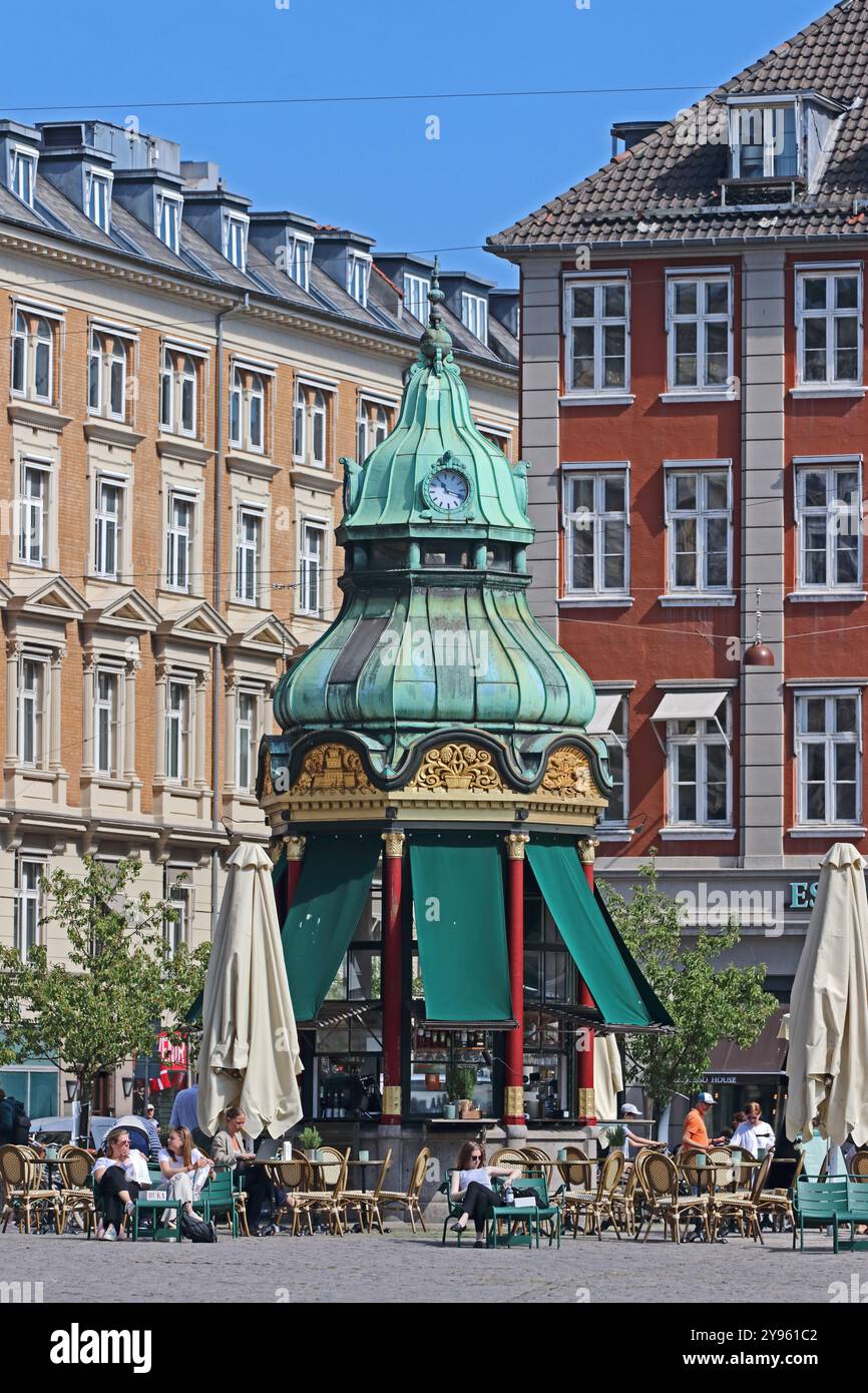 Traditional Kiosk, Copenhagen Stock Photo - Alamy