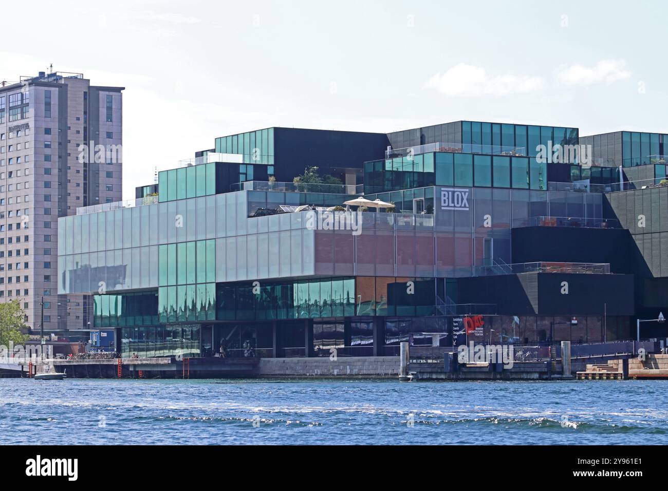 BLOX building, housing Danish Arcitecture Center, Copenhagen Stock ...