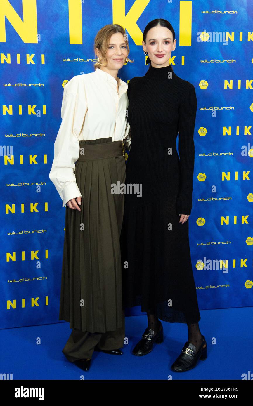 Paris, France. 08th Oct, 2024. Celine Sallette and Charlotte Le Bon ...