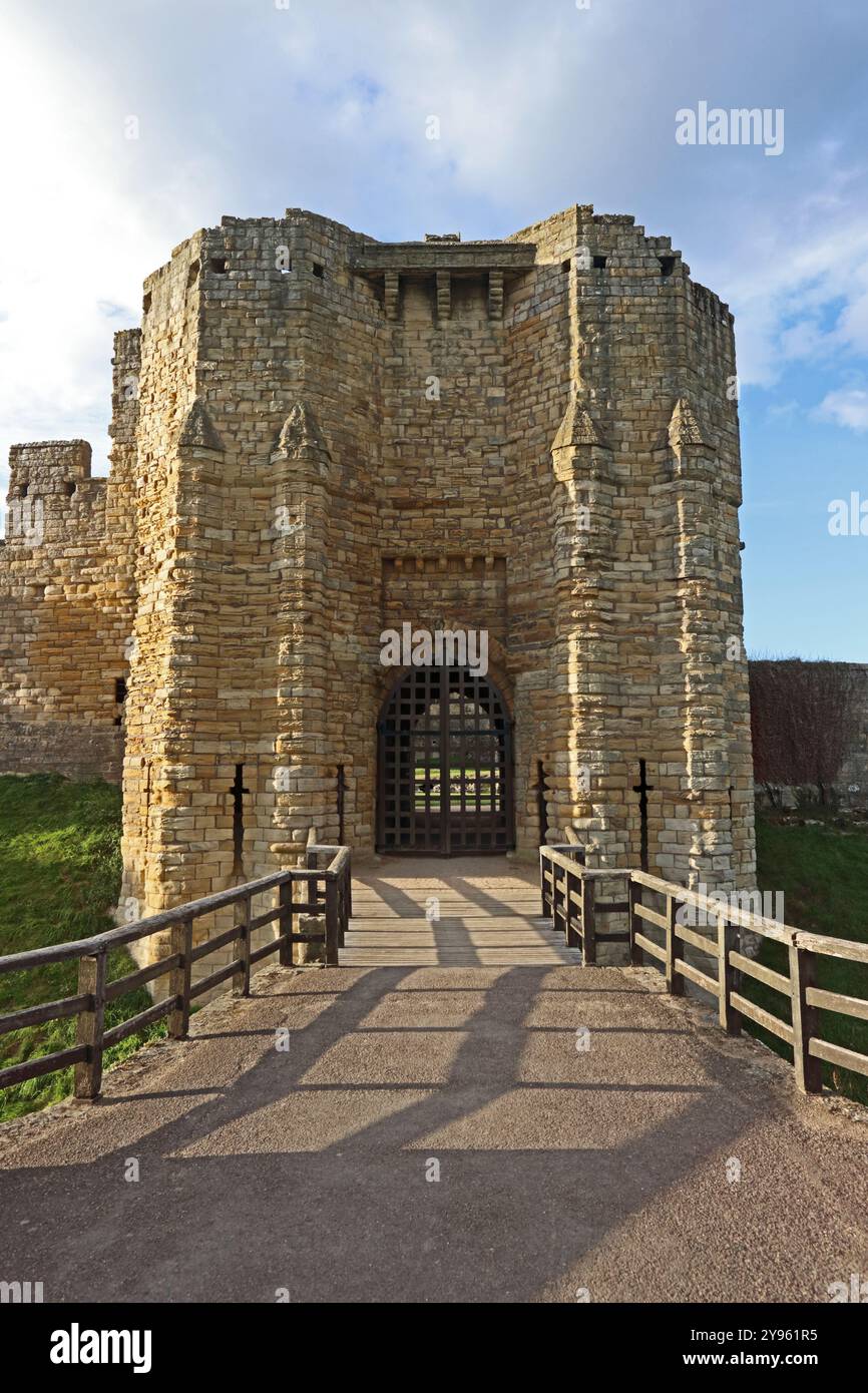 Warkworth Castle, Warkworth Stock Photo - Alamy