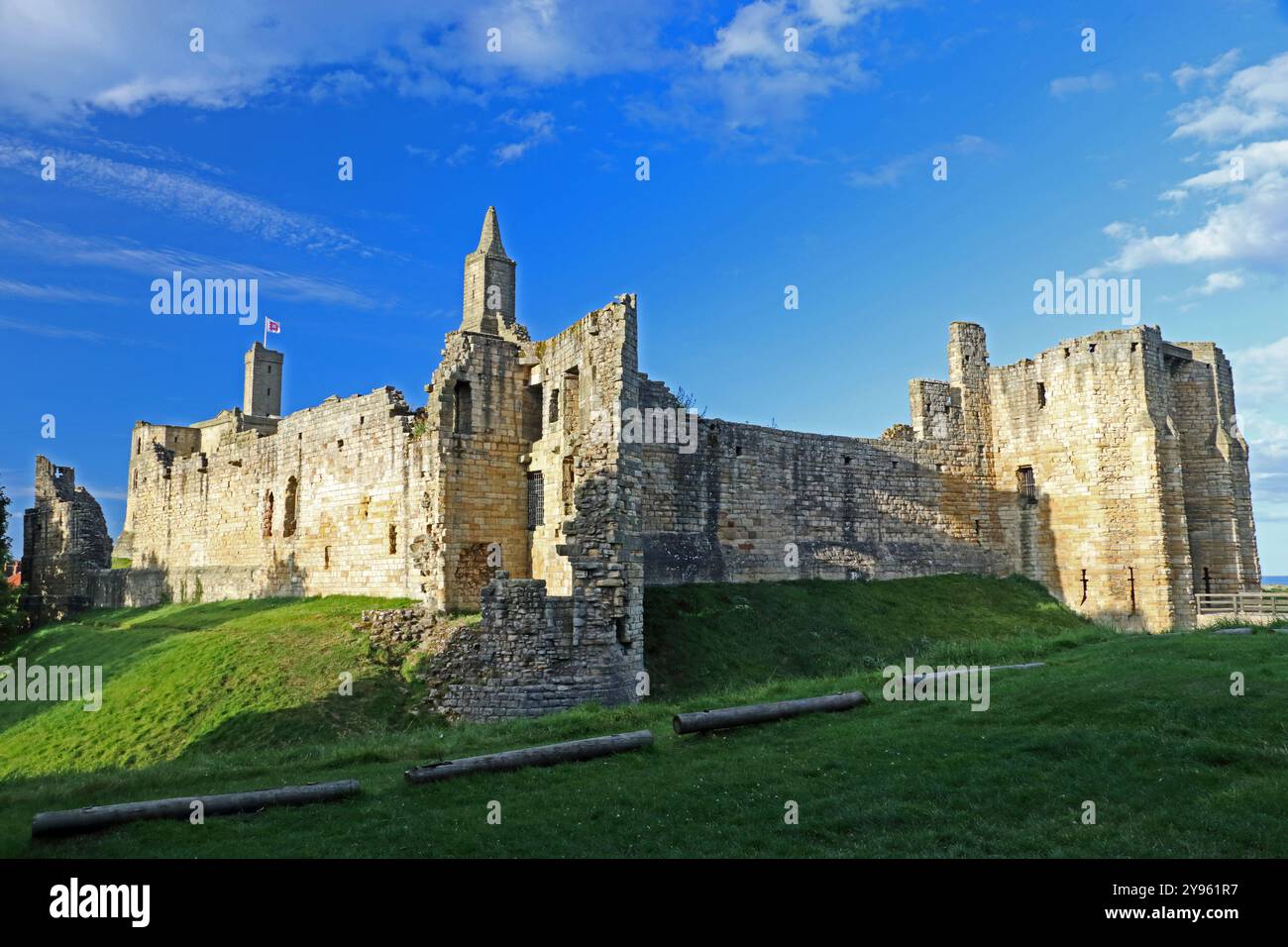 Warkworth Castle, Warkworth Stock Photo - Alamy