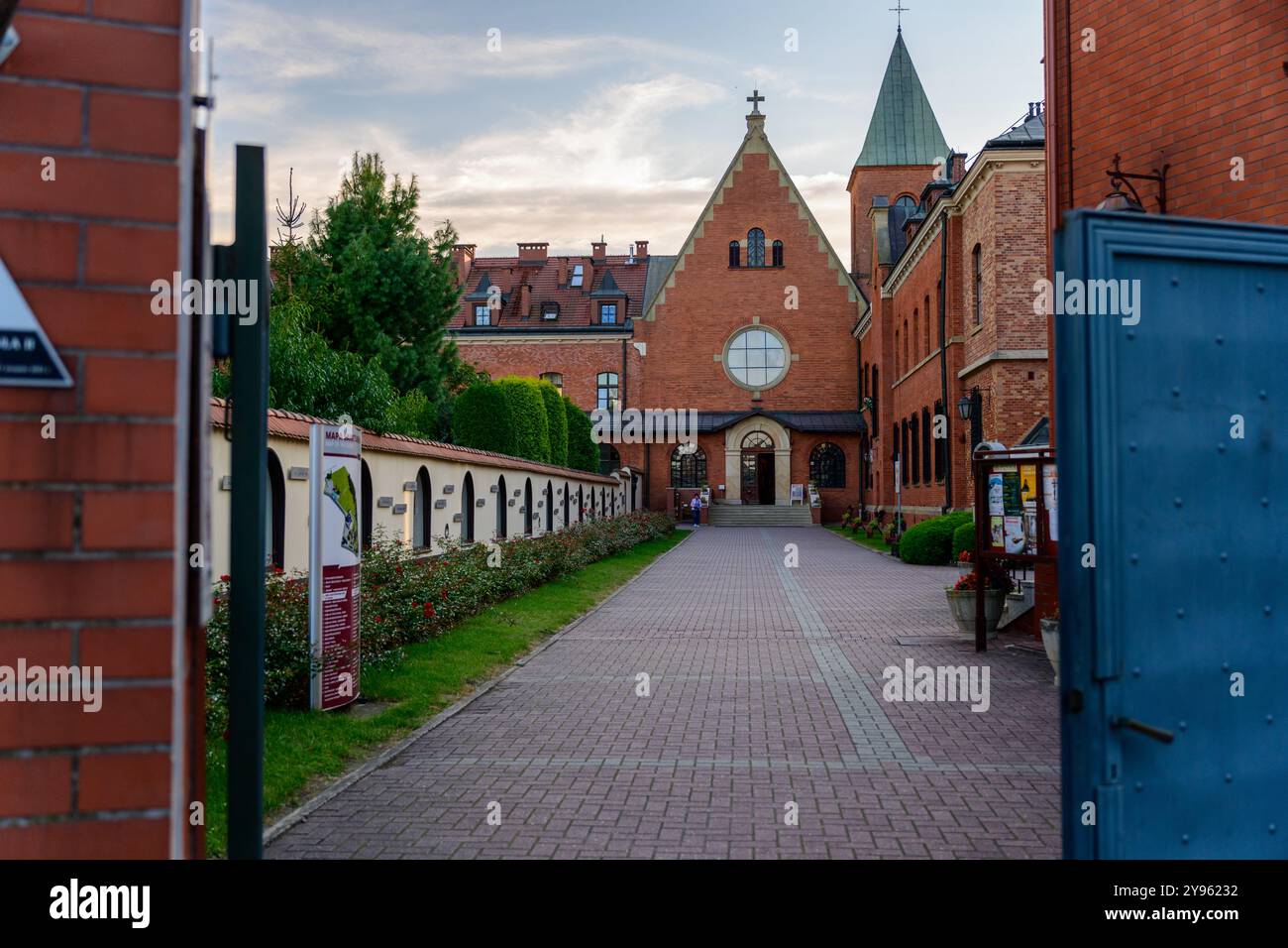 The Convent of the Sisters of Our Lady of Mercy in Cracow, Poland Stock Photo - Alamy