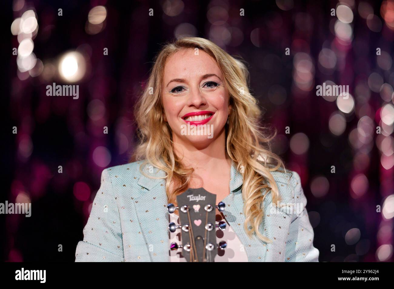 Sängerin Miss Allie bei der Aufzeichnung der WDR Kabarett- und ...