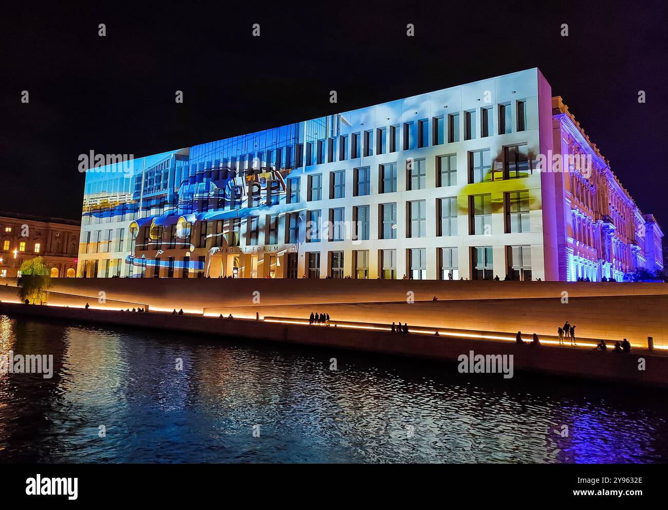 Berlin, Germany - October 6, 2024: Building of Humboldt Forum museum ...