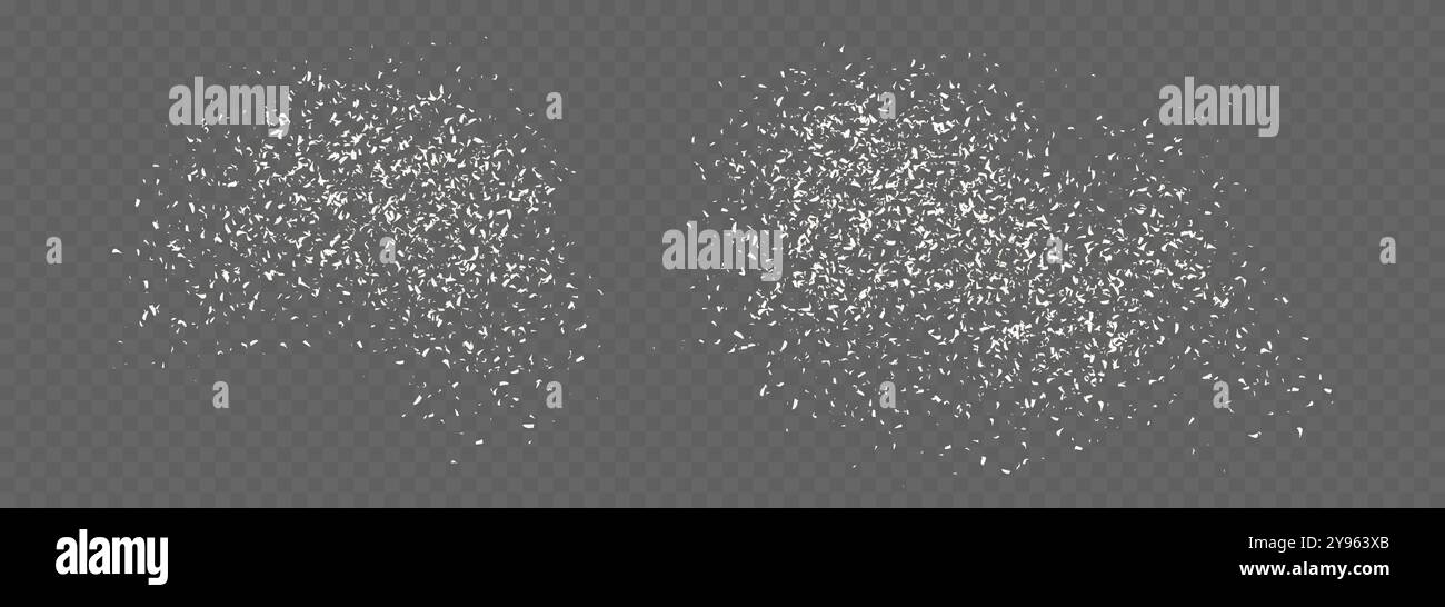 Coconut flakes, flying grated and desiccated coconut powder, dry ...