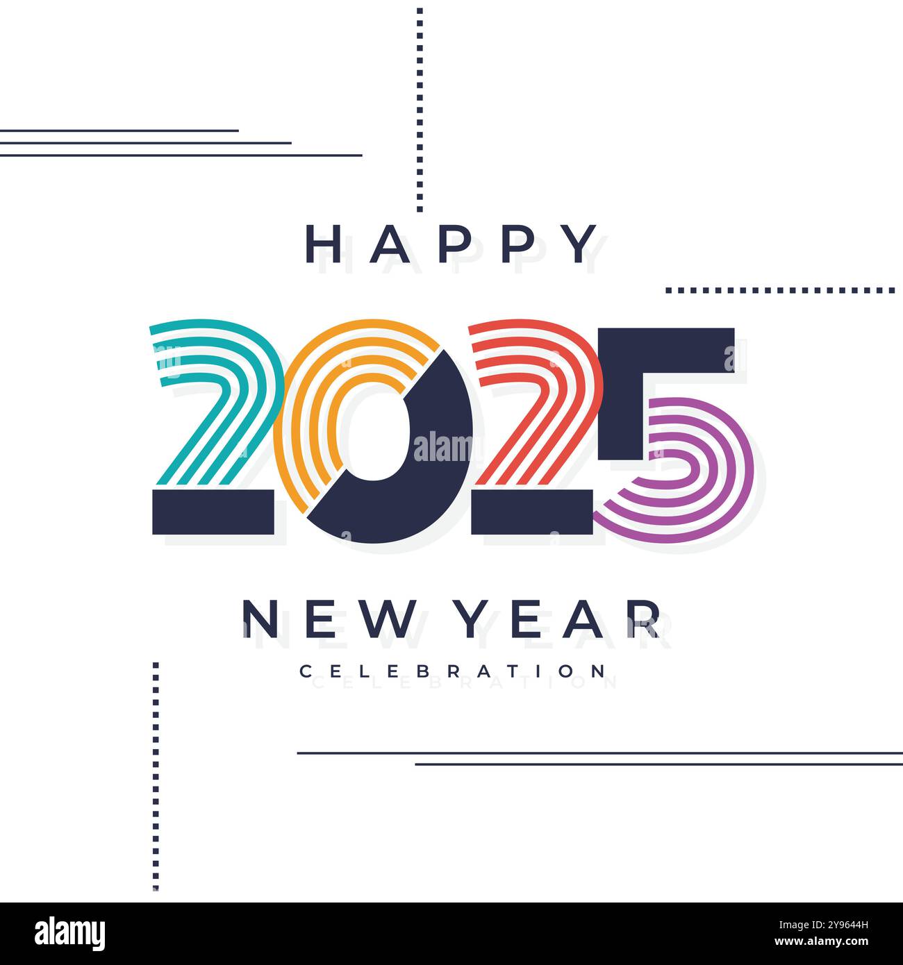 2025 anniversary year Stock Vector Images - Alamy