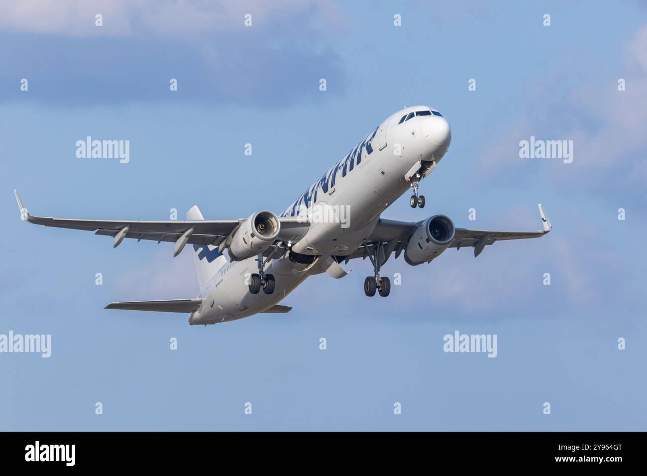 Finnair Airbus a321 taking off from Helsinki airport Stock Photo - Alamy