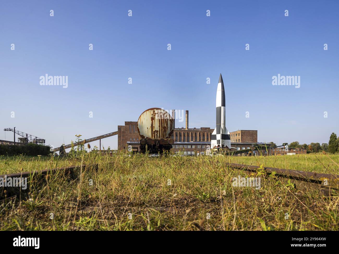 Model of the Aggregat 4 (V 2) rocket. Historical-Technical Museum ...