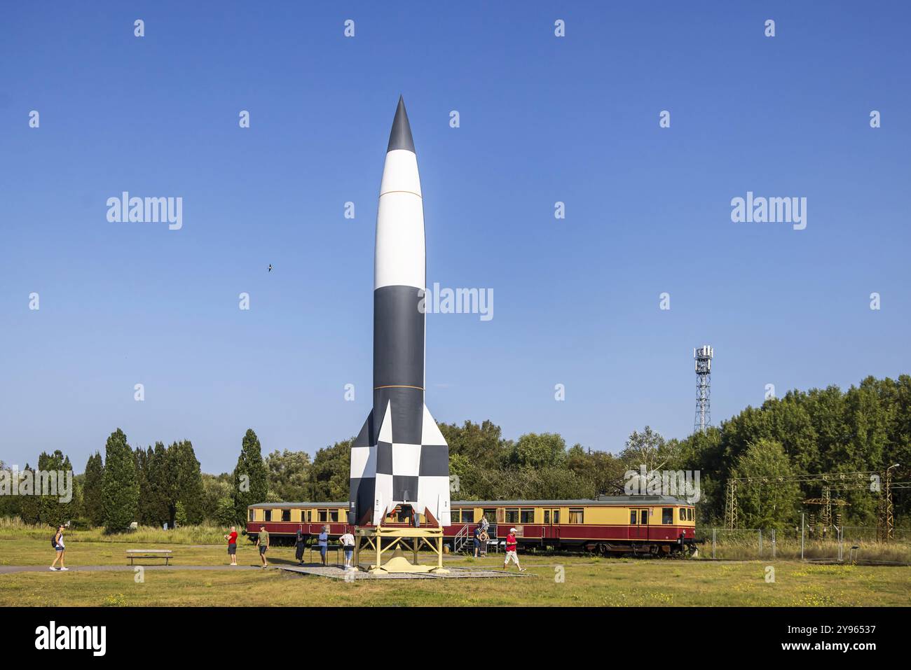 Model of the Aggregat 4 (V 2) rocket. Historical-Technical Museum ...