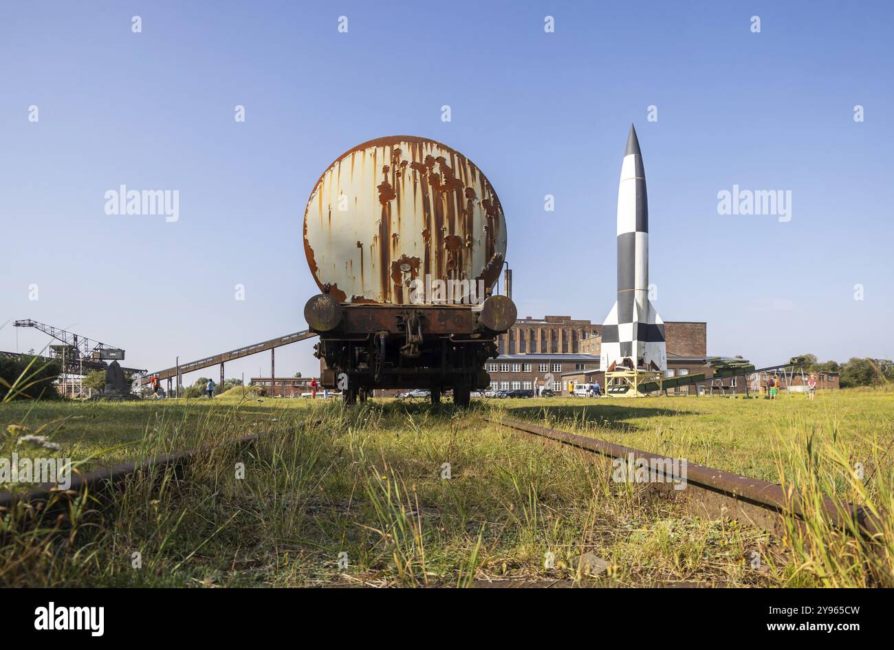 Model of the Aggregat 4 (V 2) rocket. Historical-Technical Museum ...