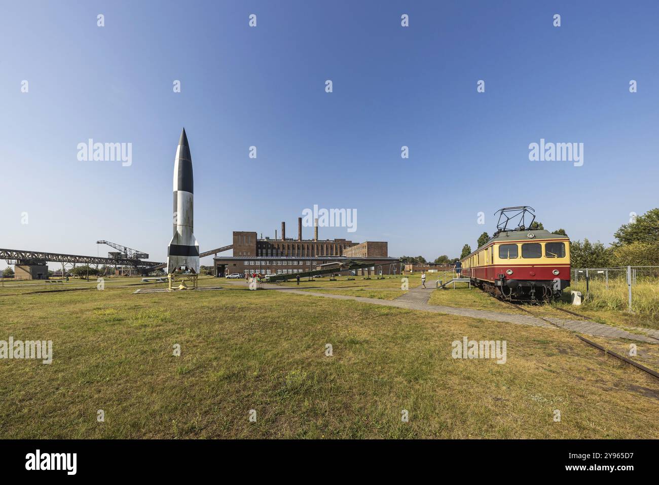 Model of the Aggregat 4 (V 2) rocket. Historical-Technical Museum ...