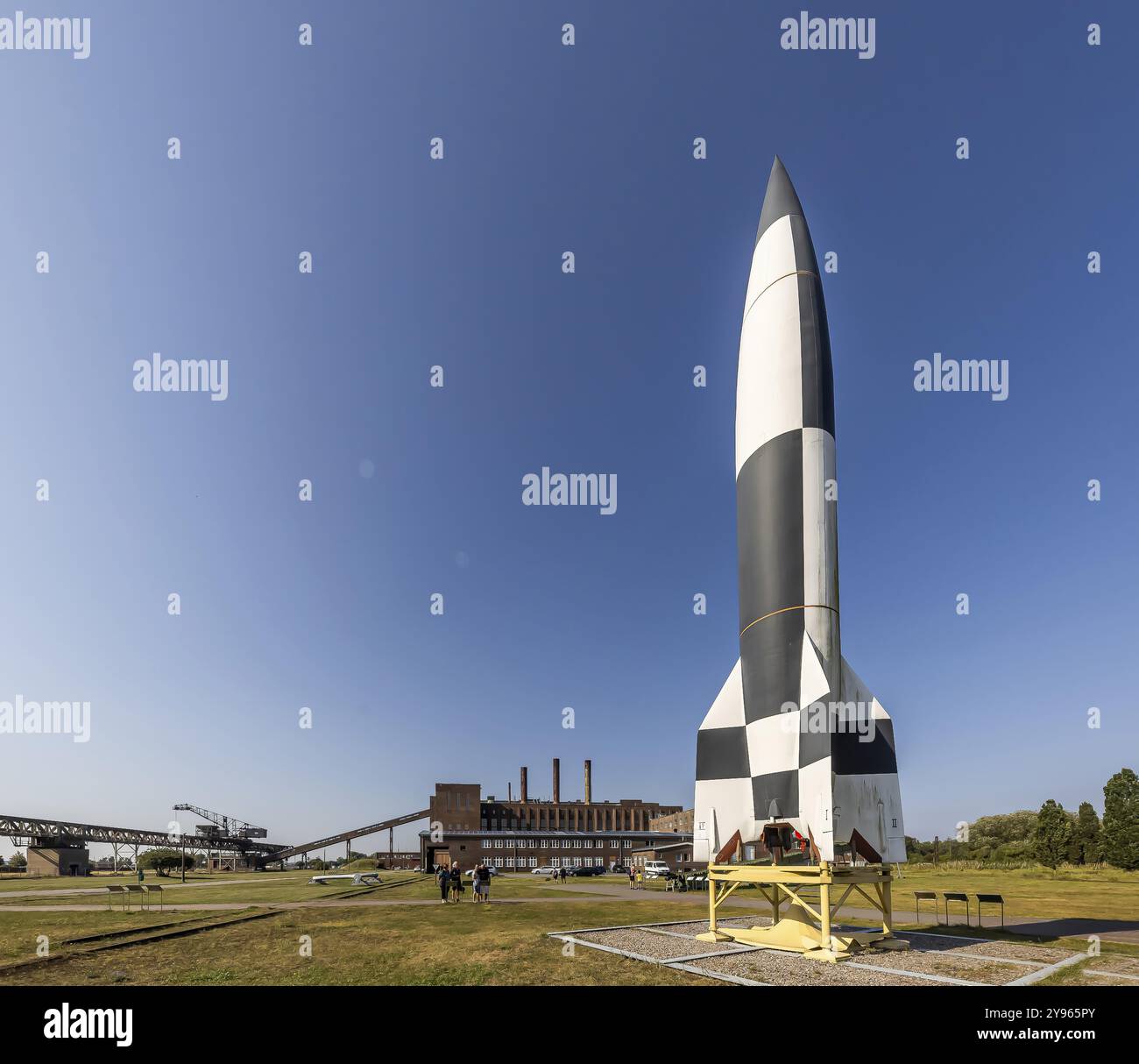 Model of the Aggregat 4 (V 2) rocket. Historical-Technical Museum ...