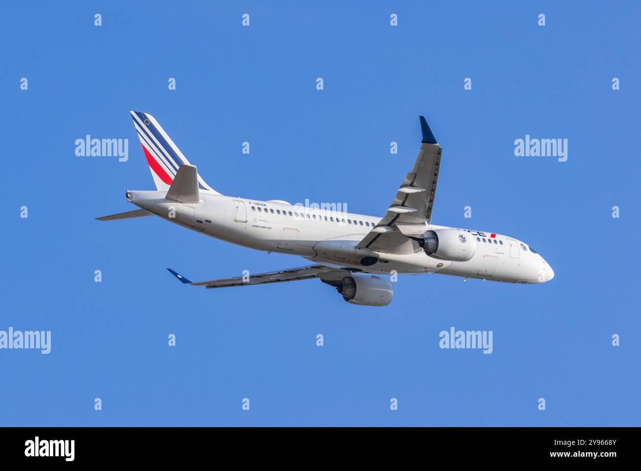 Air France Airbus a220 taking off from Helsinki airport Stock Photo - Alamy
