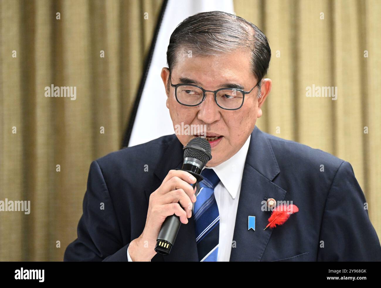 Japanese Prime Minister Shigeru Ishiba attends the Liberal Democratic ...