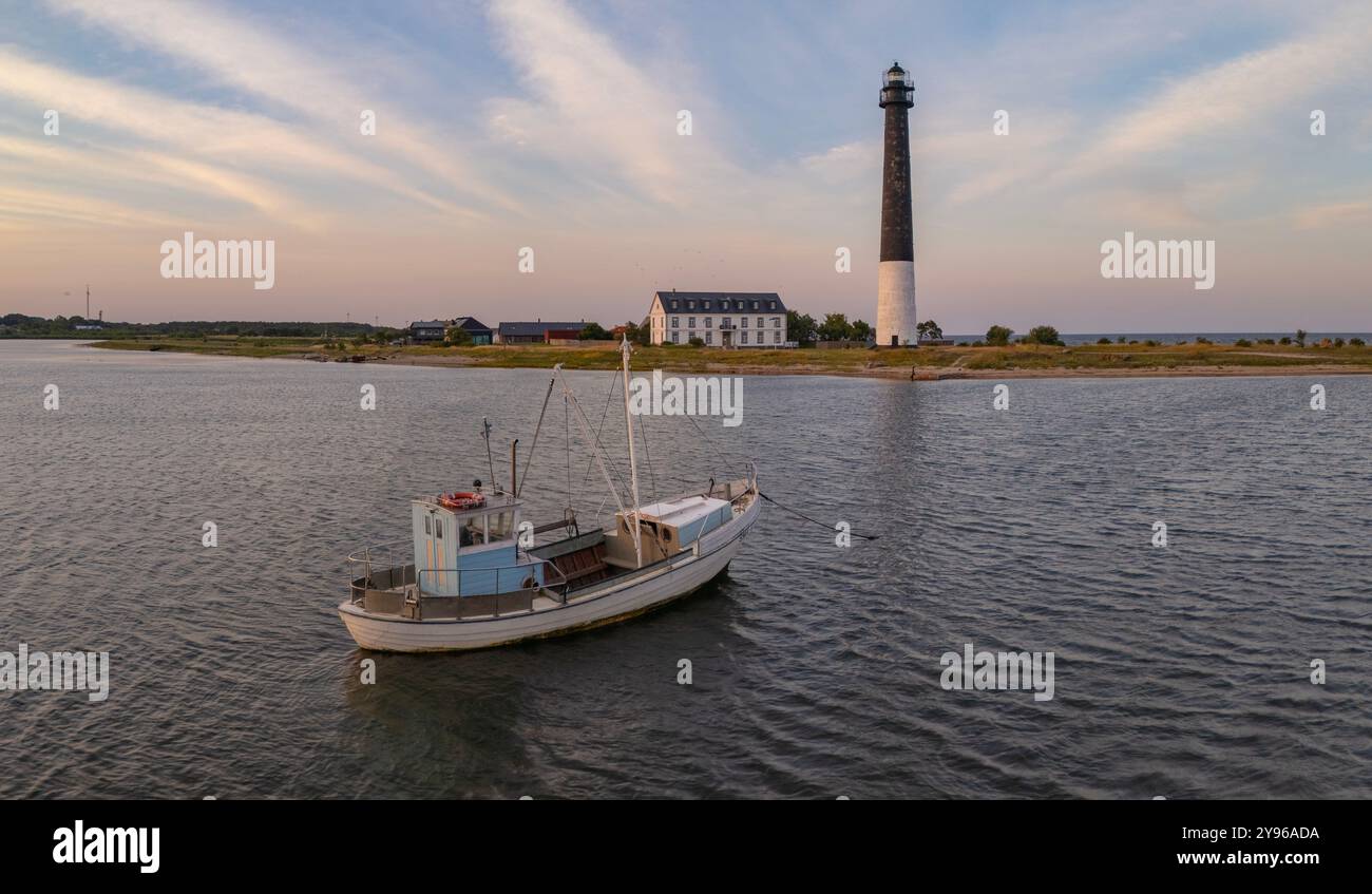 Landscape at the Sõrve peninsula on the Saaremaa island in Estonia ...
