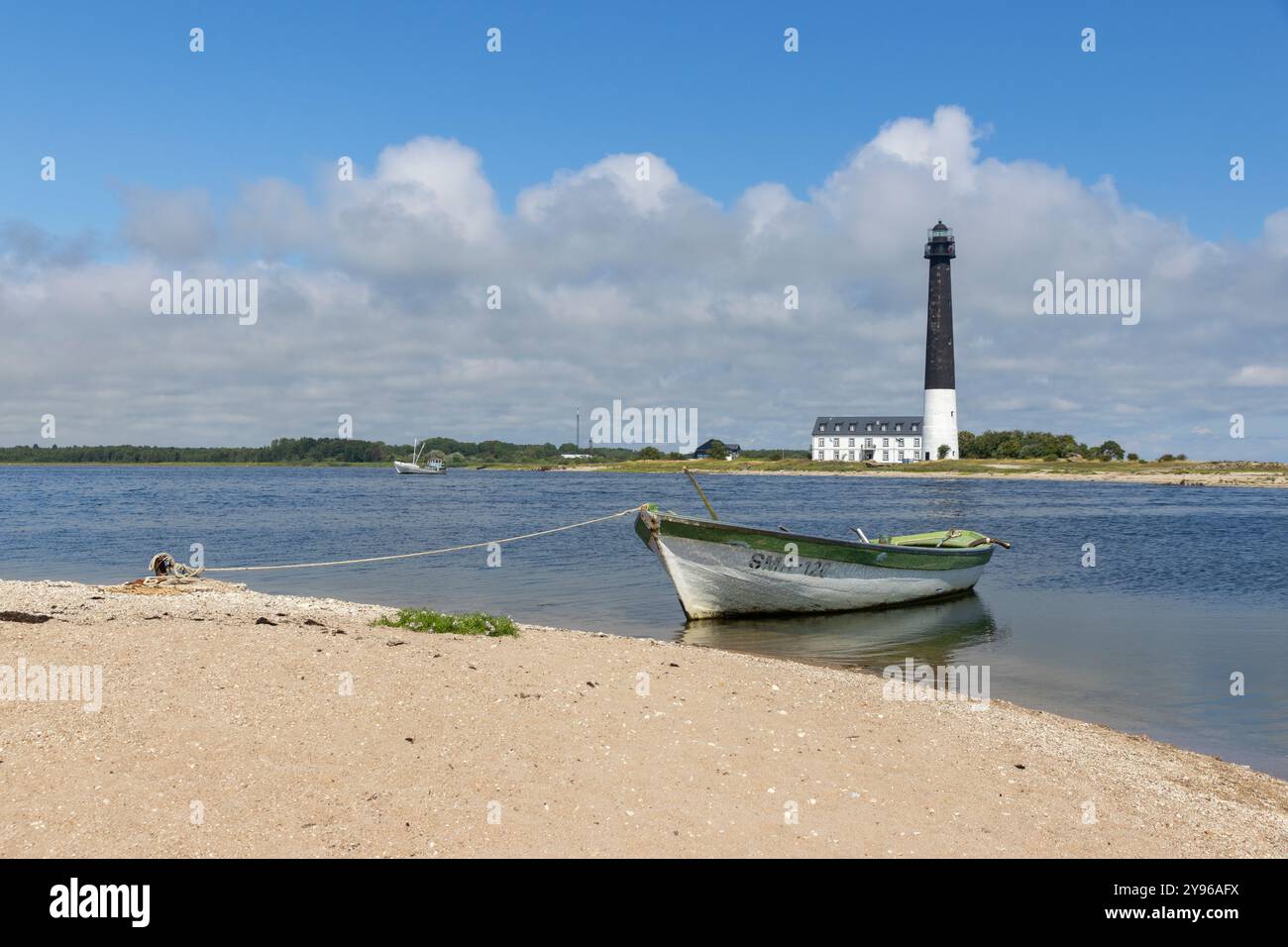 Landscape at Sõrve peninsula on the Saaremaa island in Estonia Stock ...