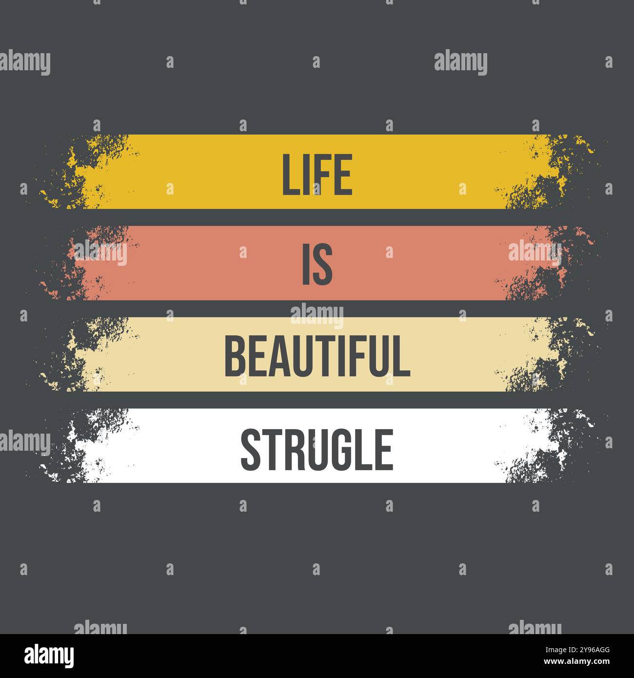Life struggles Stock Vector Images - Alamy