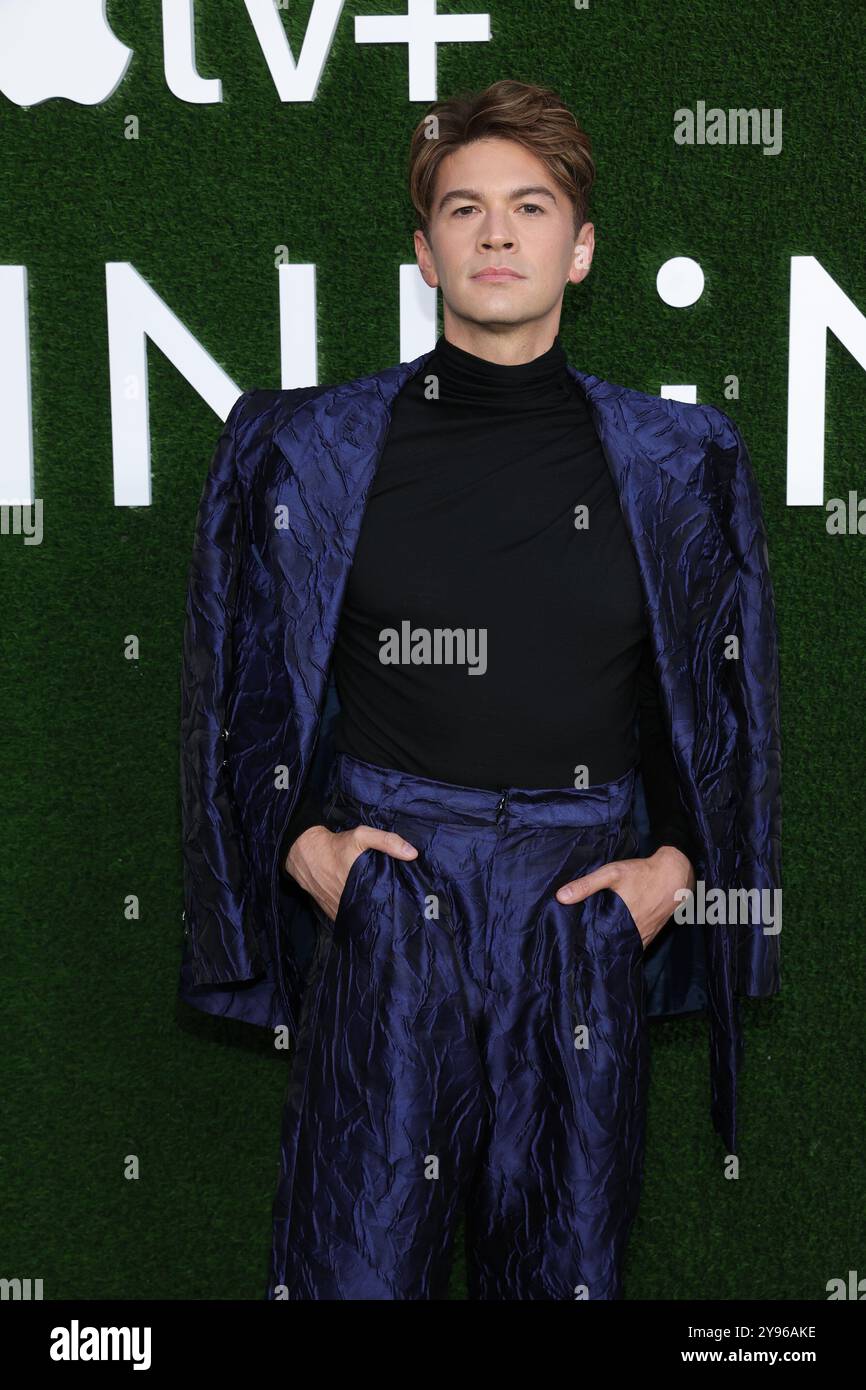 Los Angeles CA. 8th Oct, 2024. Devin Kawaoka arrives at Apple TV Series ...