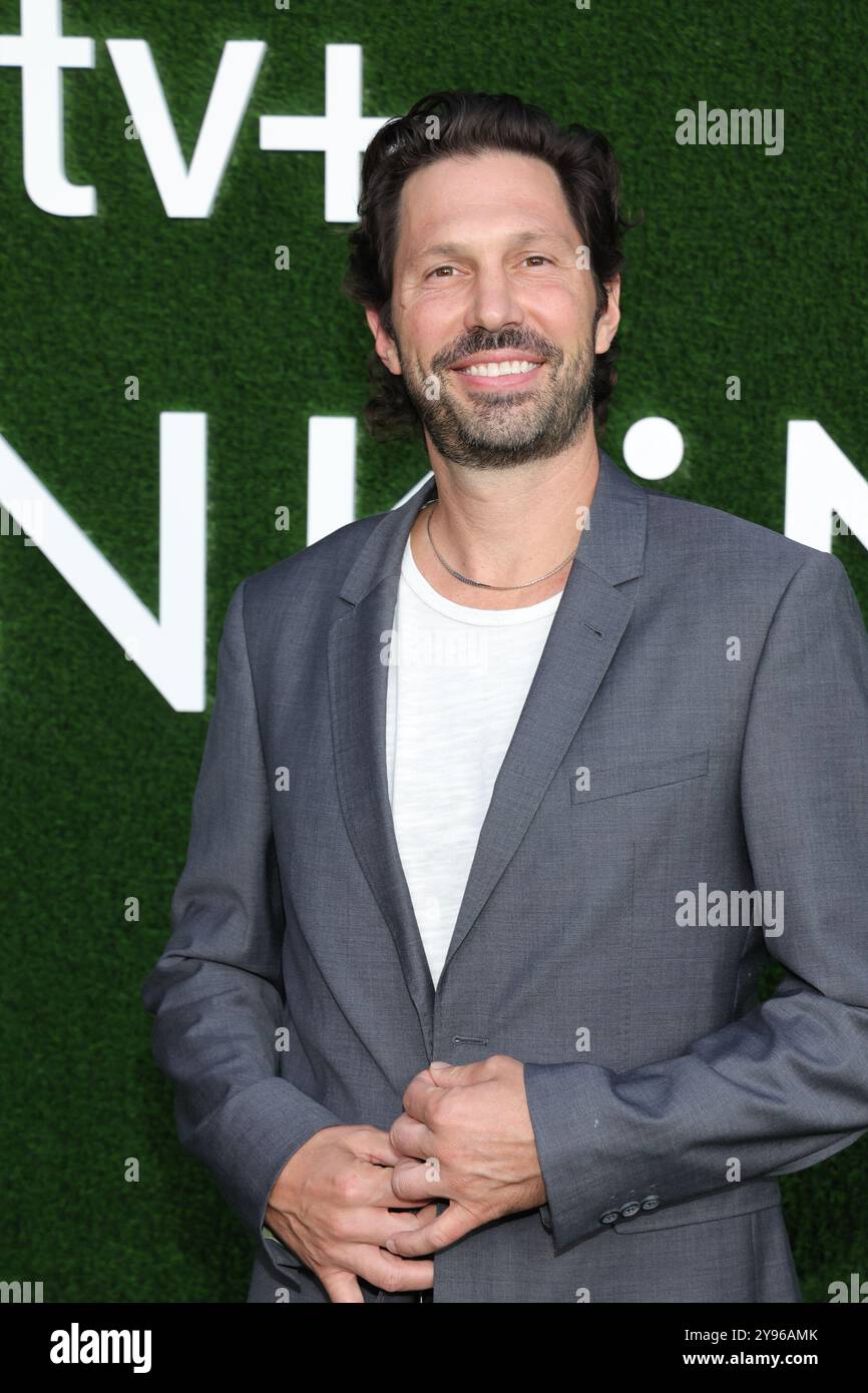 Los Angeles CA. 8th Oct, 2024. Brian Thomas Smith arrives at Apple TV ...