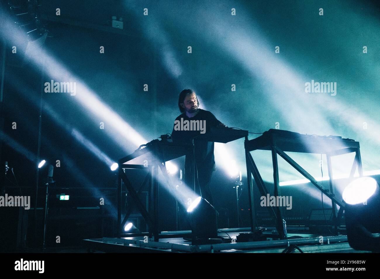 Copenhagen, Denmark. 22nd, September 2024. The electronic music duo ...