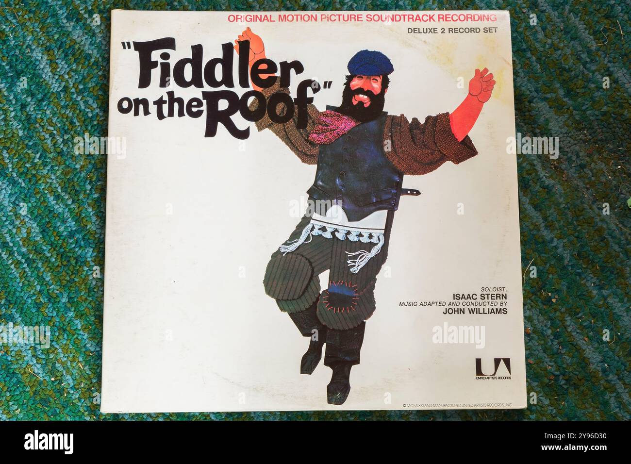 Fiddler on the Roof deluxe 33 1/3 rpm long play 2 record set original ...