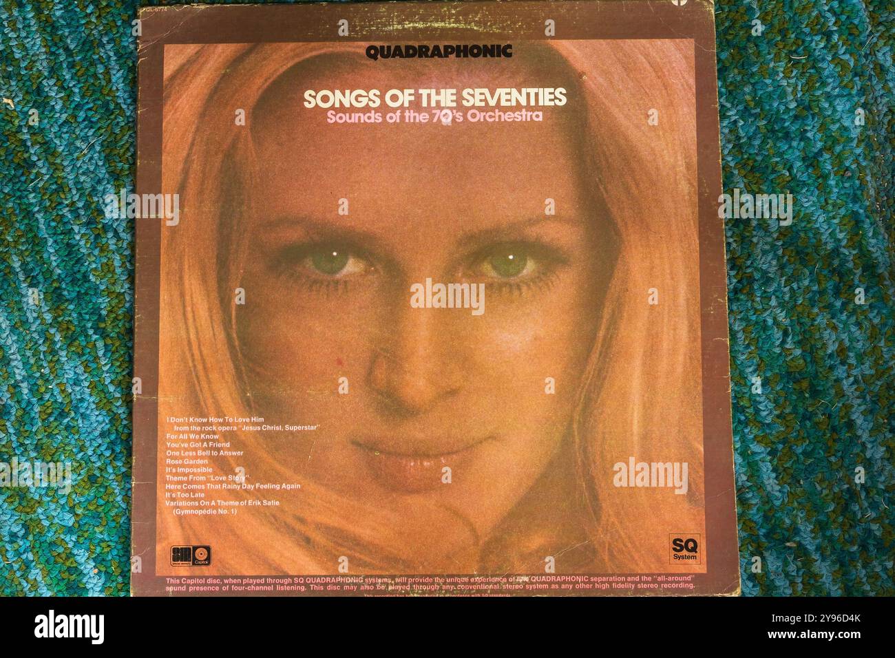 Songs of the Seventies by Sounds of the 70's Orchestra 33 1/3 rpm long ...